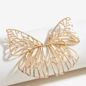 Jewelry | Hollow Large Butterfly Earring | Poshmark